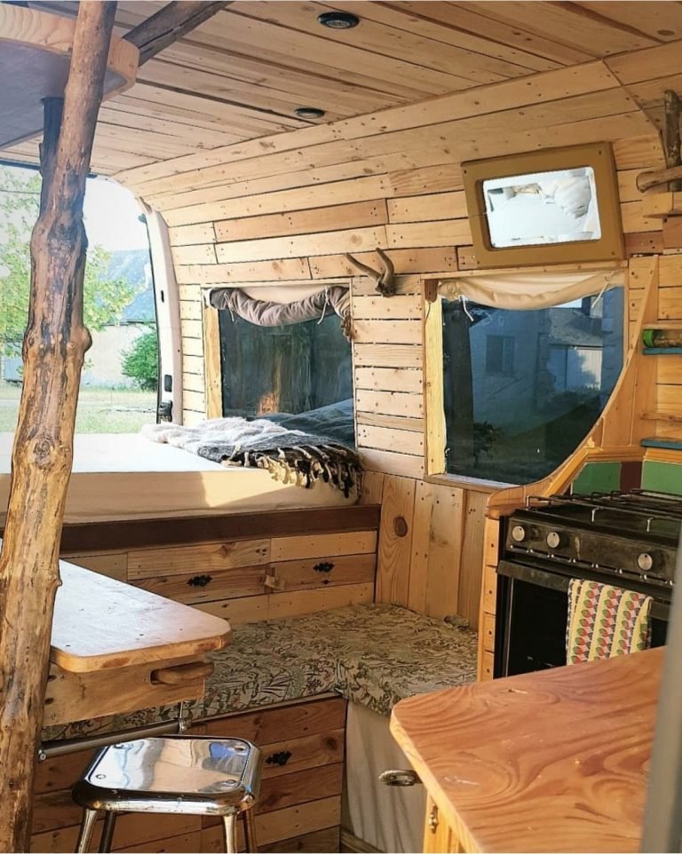 7 Inspirational Upcycled Campervan Kitchens | Vanlife Eats