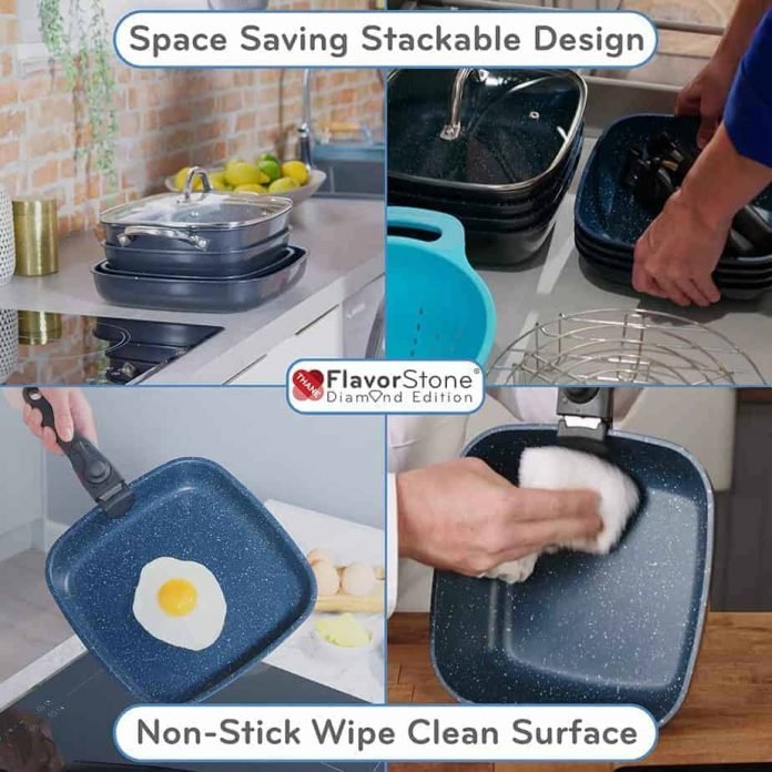 FlavorStone Induction Pan Set - Vanlife Eats