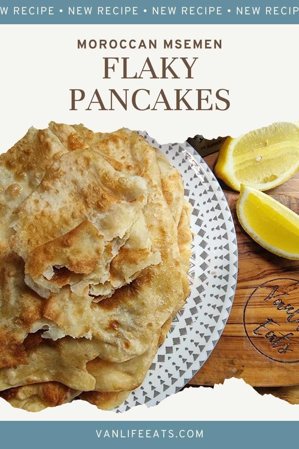 Moroccan pancakes - Msemen recipe